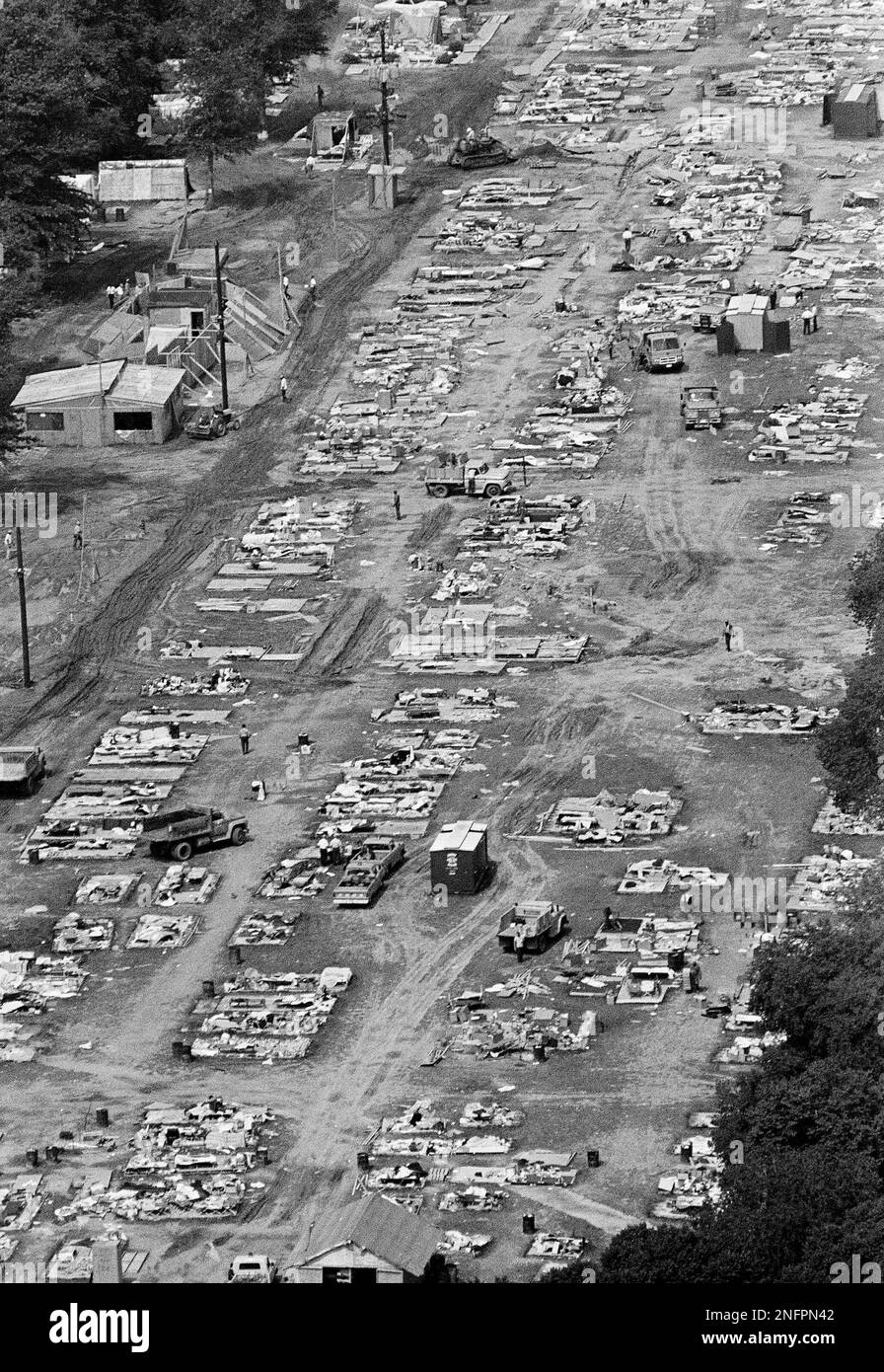 Resurrection City, the campsite of the Poor People's Campaign, is being ...