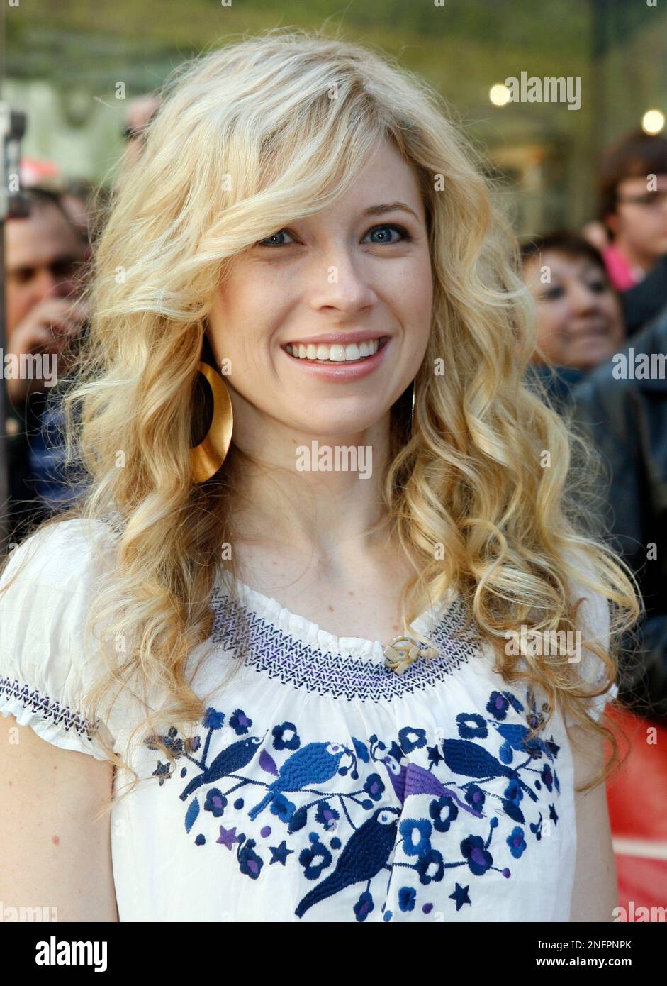 Formar "American Idol" contestant Brooke White appears on the NBC ...