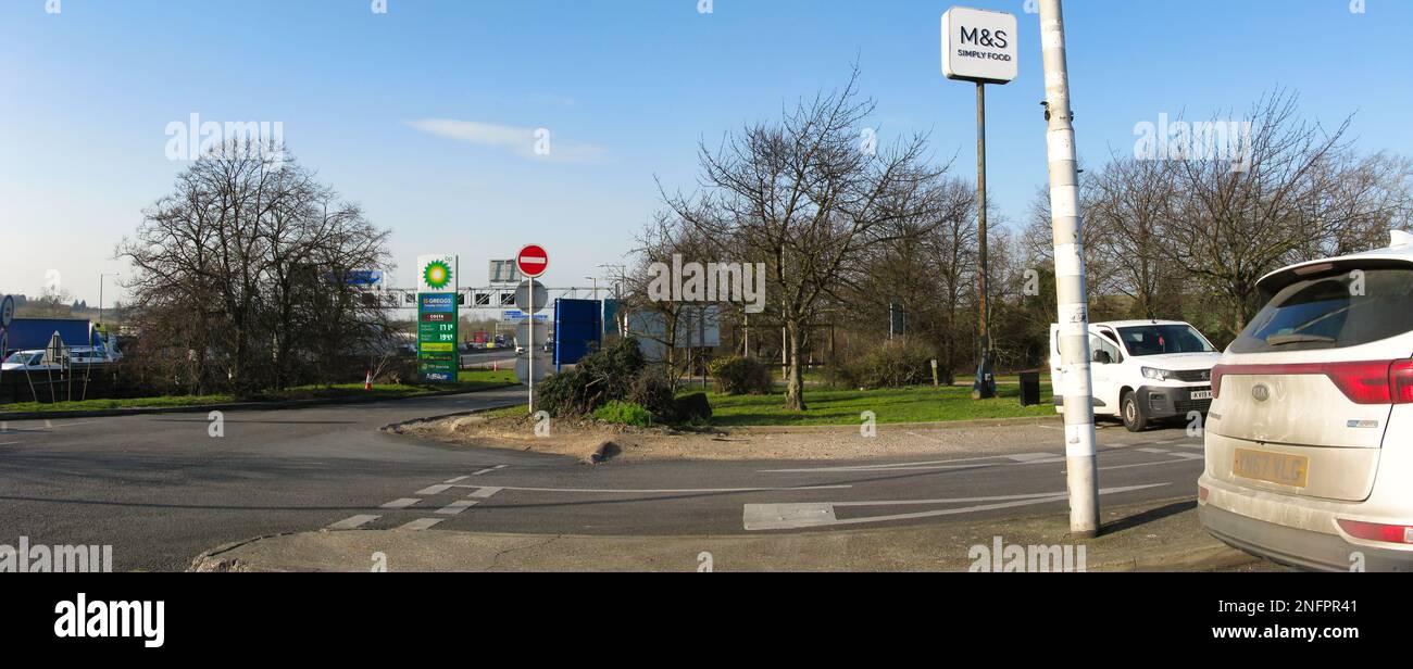Autobahn services hi-res stock photography and images - Alamy