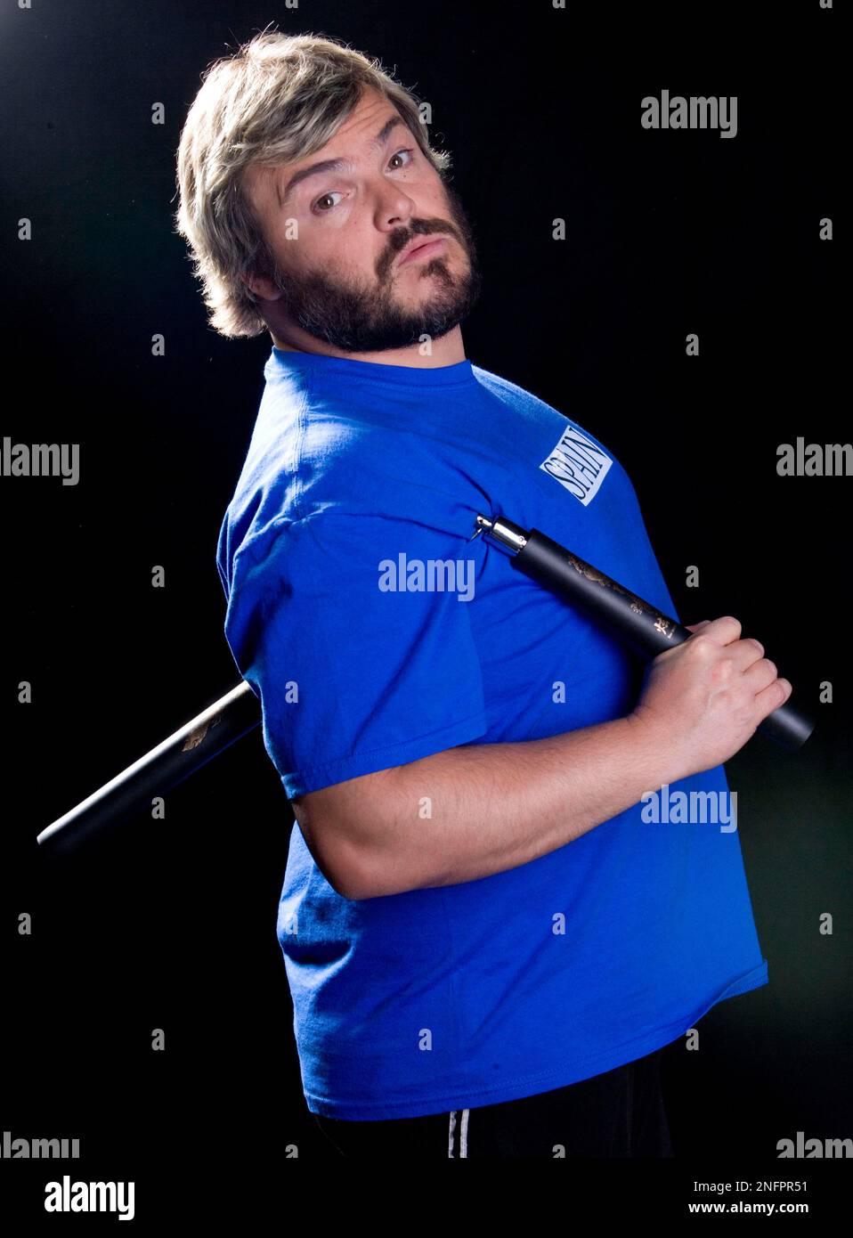 Actor Jack Black poses for a portrait in Los Angeles on Friday, April ...