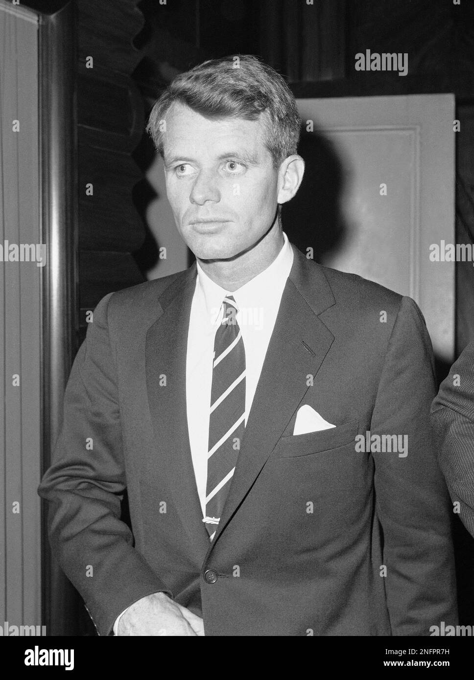 U. S. Attorney General Robert F. Kennedy is pictured on Feb. 22, 1962 ...