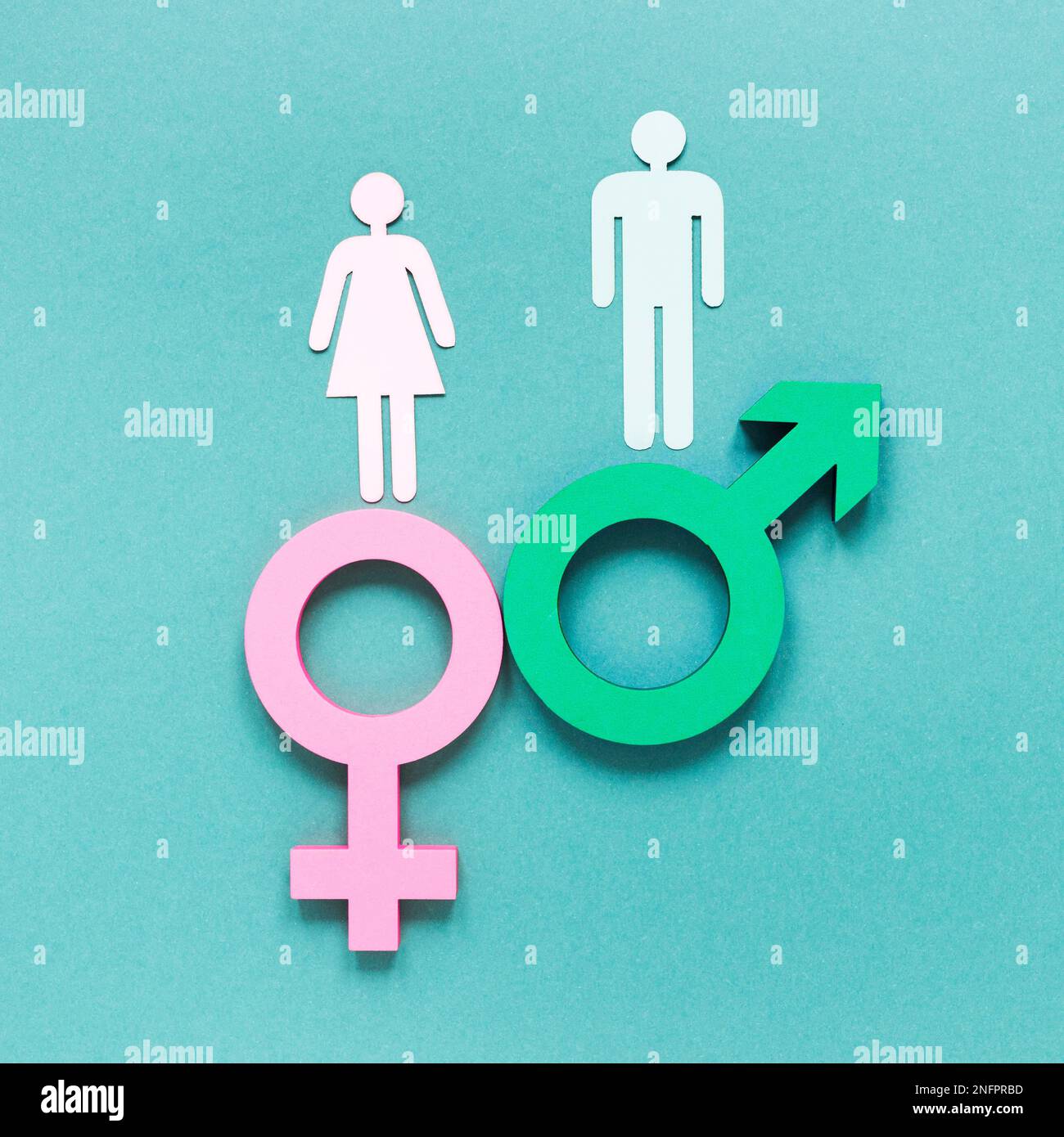 colorful equal rights symbols concept. Beautiful photo Stock Photo - Alamy