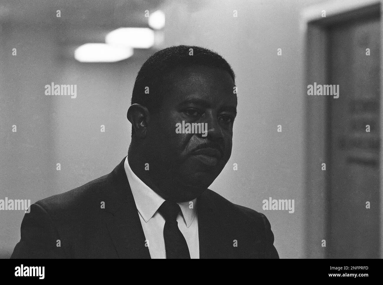 Civil rights leader Rev. Ralph Abernathy is shown April 5, 1968, the ...