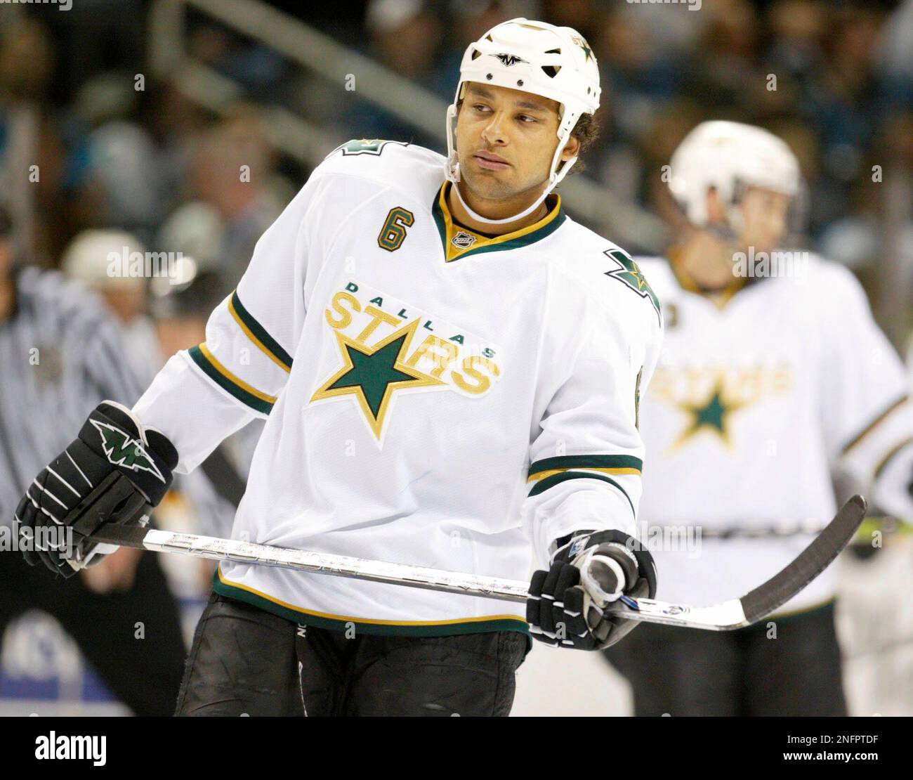Dallas Stars defenseman Trevor Daley skates during Game 5 of a Western ...