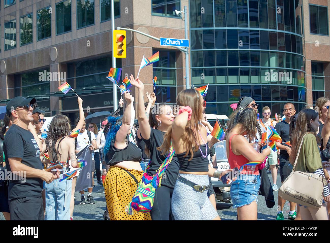 Toronto pride parade hi-res stock photography and images - Alamy