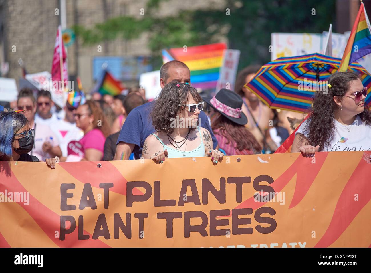 Toronto Ontario, Canada- June 26th, 2022: Plant based food organization ...