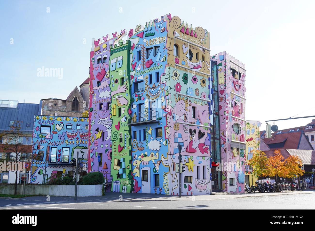 Braunschweig, Germany - October 15, 2019: Happy Rizzi House in ...