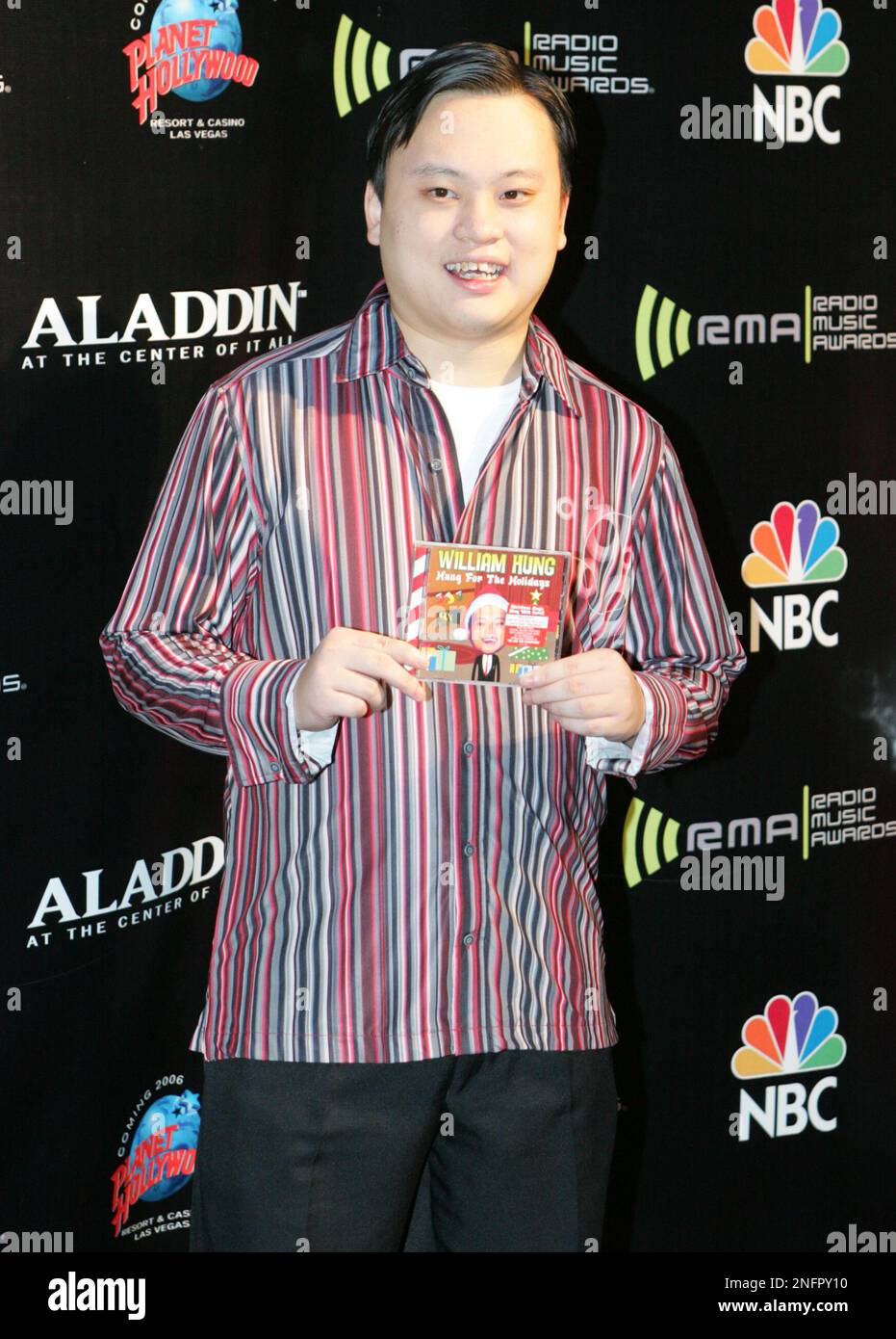 William Hung walks the red carpet during the Radio Music Awards at the ...