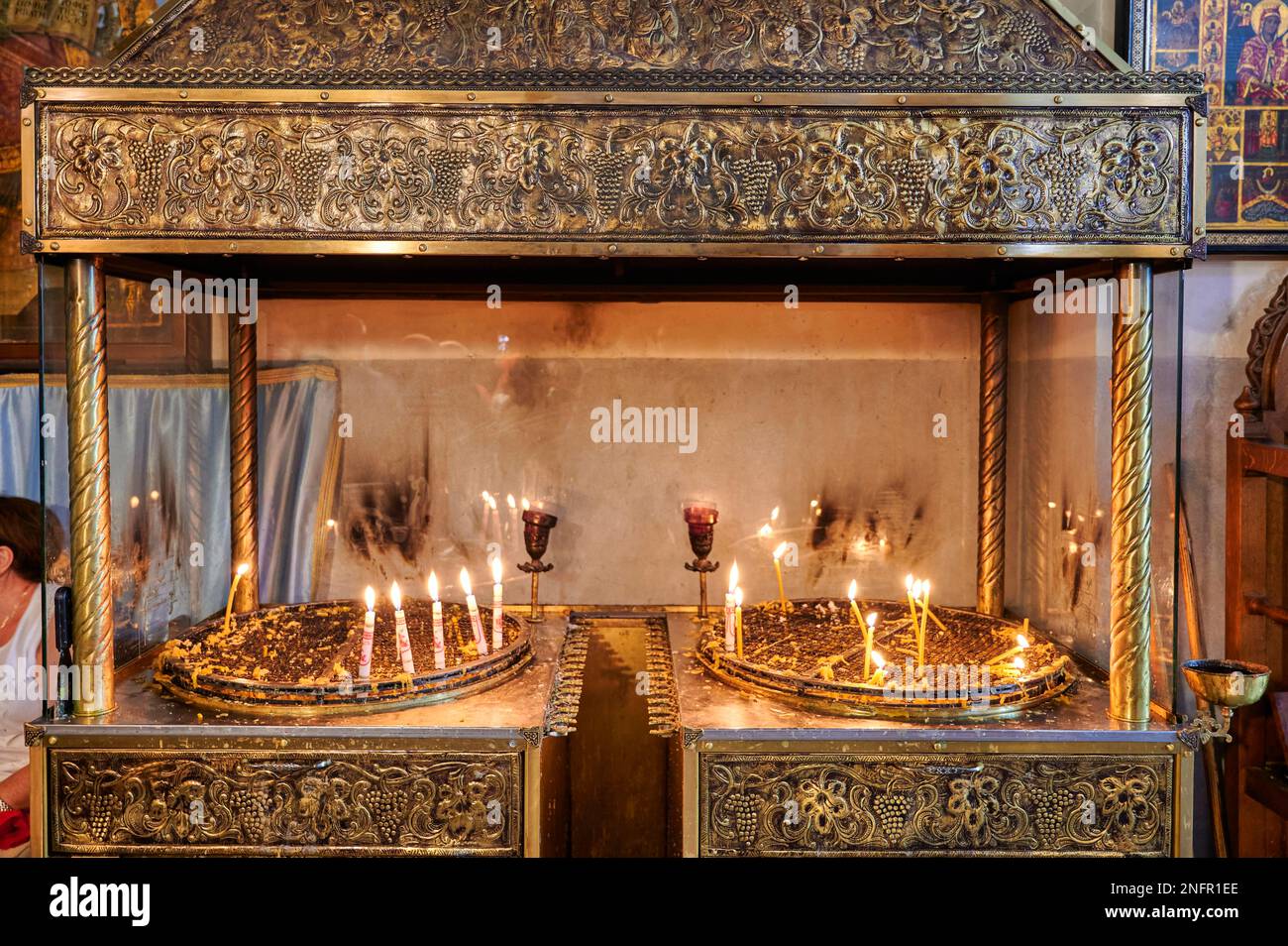 Jerusalem Bethlehem Israel. The church of the nativity birthplace of ...