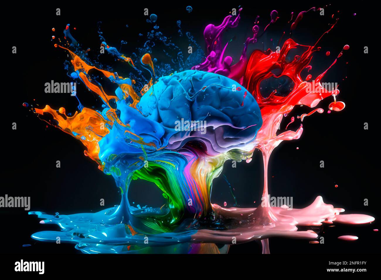 Generative ai illustration hi-res stock photography and images - Alamy