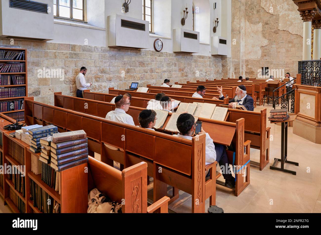 Jerusalem Israel. The Hurva Synagogue, also known as Hurvat Rabbi ...