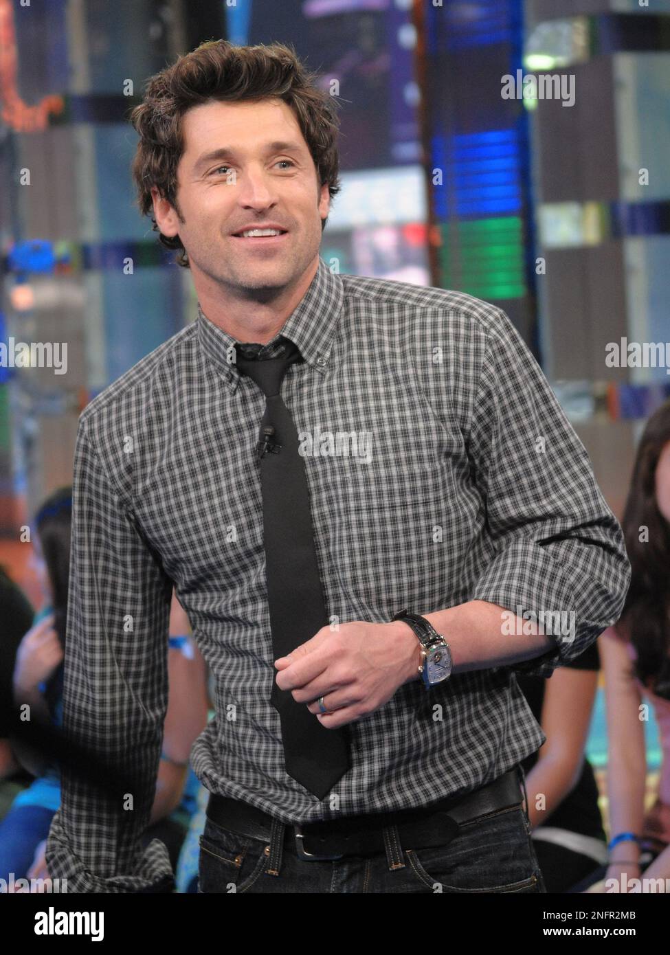 Actor Patrick Dempsey makes an appearance on MTV's Total Request Live ...