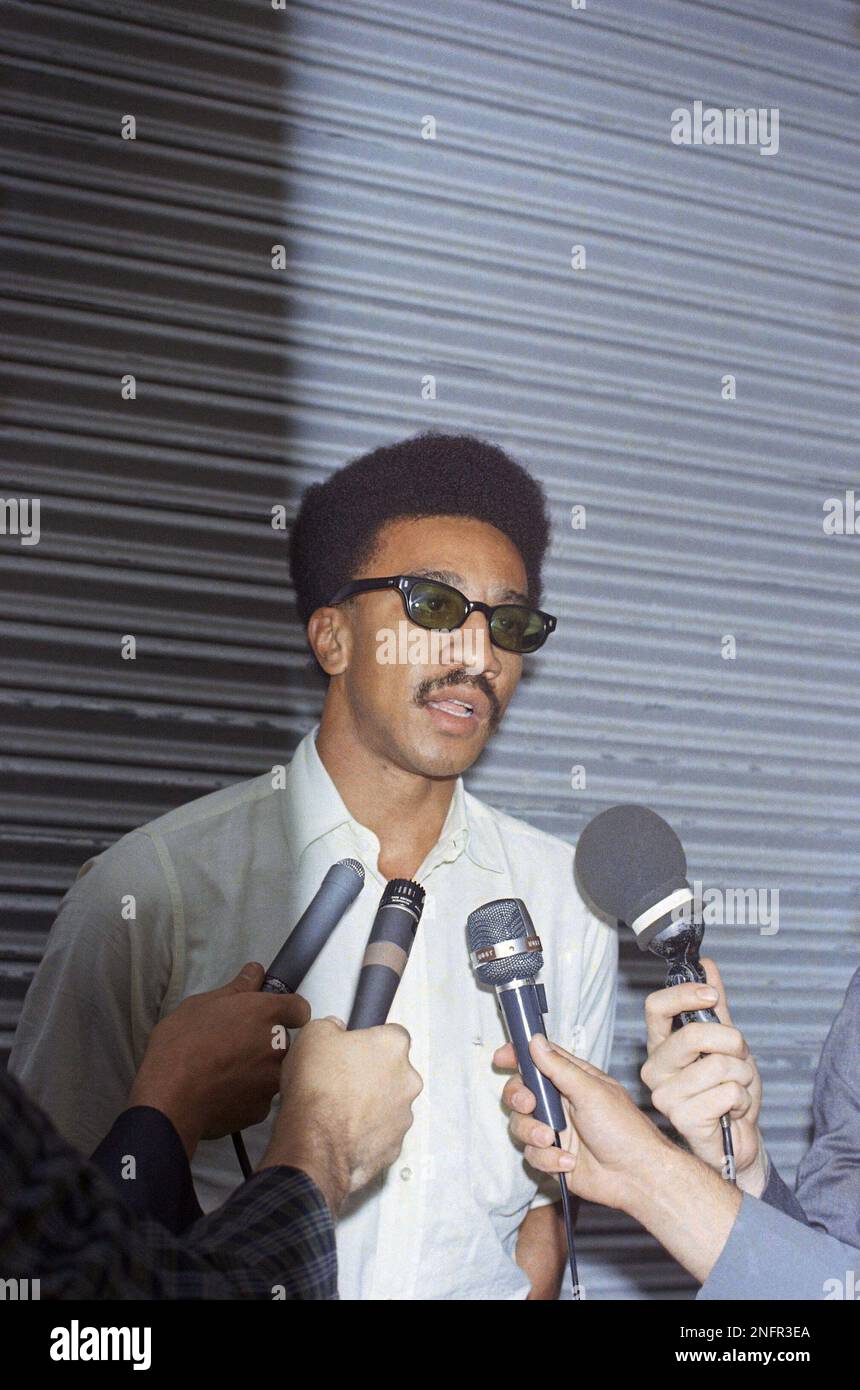 H. Rap Brown, Chariman of SNCC Student Nonviolent Coordinating ...