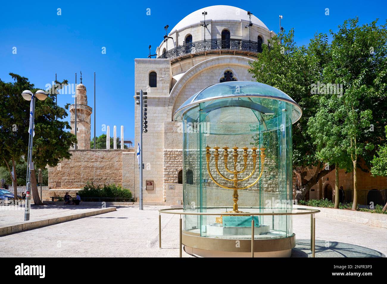 Jerusalem Israel. The Hurva Synagogue, also known as Hurvat Rabbi ...