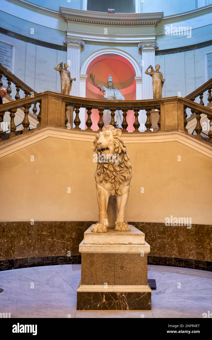 Naples Campania Italy. The National Archaeological Museum of Naples ...