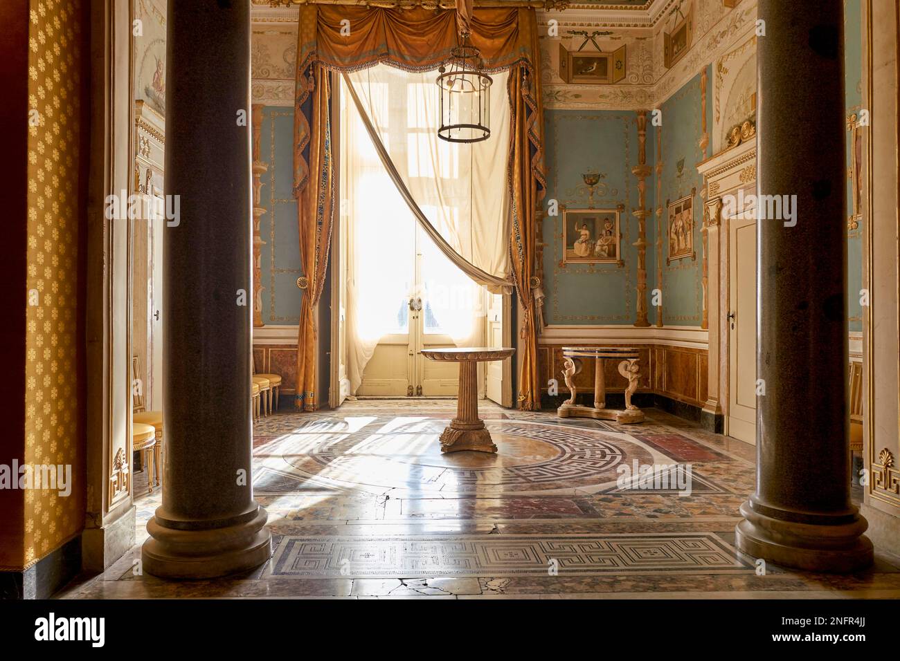 Naples Campania Italy. Museo di Capodimonte is an art museum located in ...