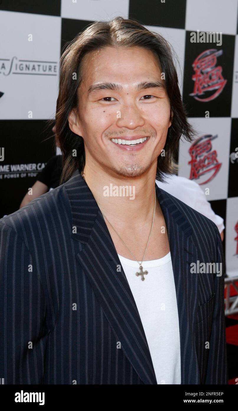 Actor Karl Yune arrives at the premiere of "Speed Racer" Saturday ...