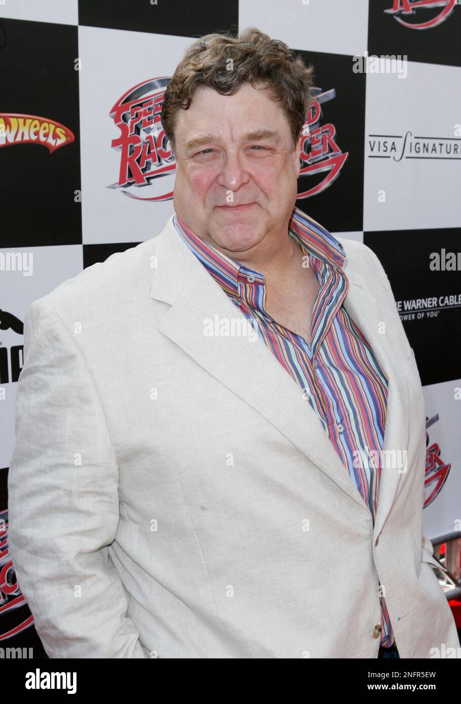Actor John Goodman arrives at the premiere of "Speed Racer" Saturday ...