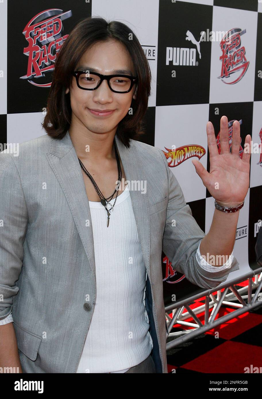 Actor Rain arrives at the premiere of "Speed Racer" Saturday, April 26 ...