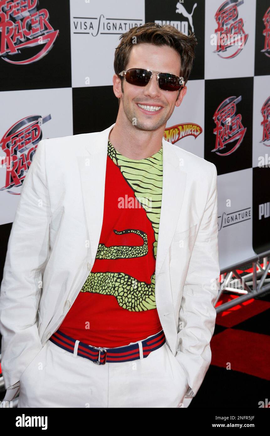 Actor Christian Oliver arrives at the premiere of "Speed Racer ...