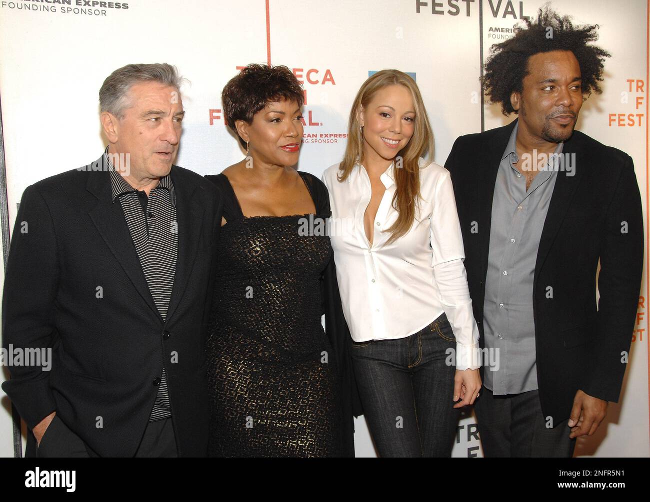 From left, actor and Tribeca Film Festival co-founder Robert De Niro ...