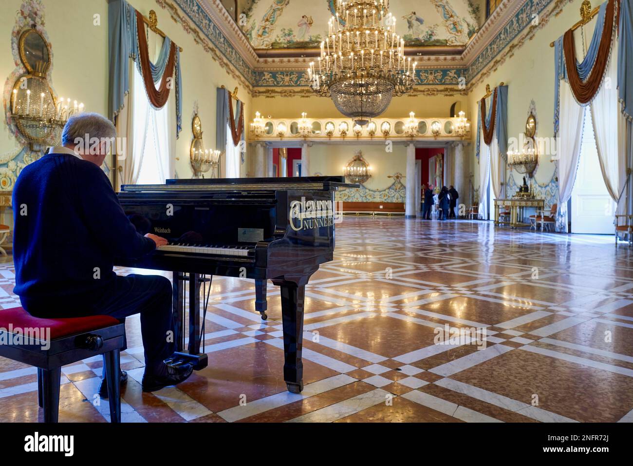 Naples Campania Italy. Museo di Capodimonte is an art museum located in ...