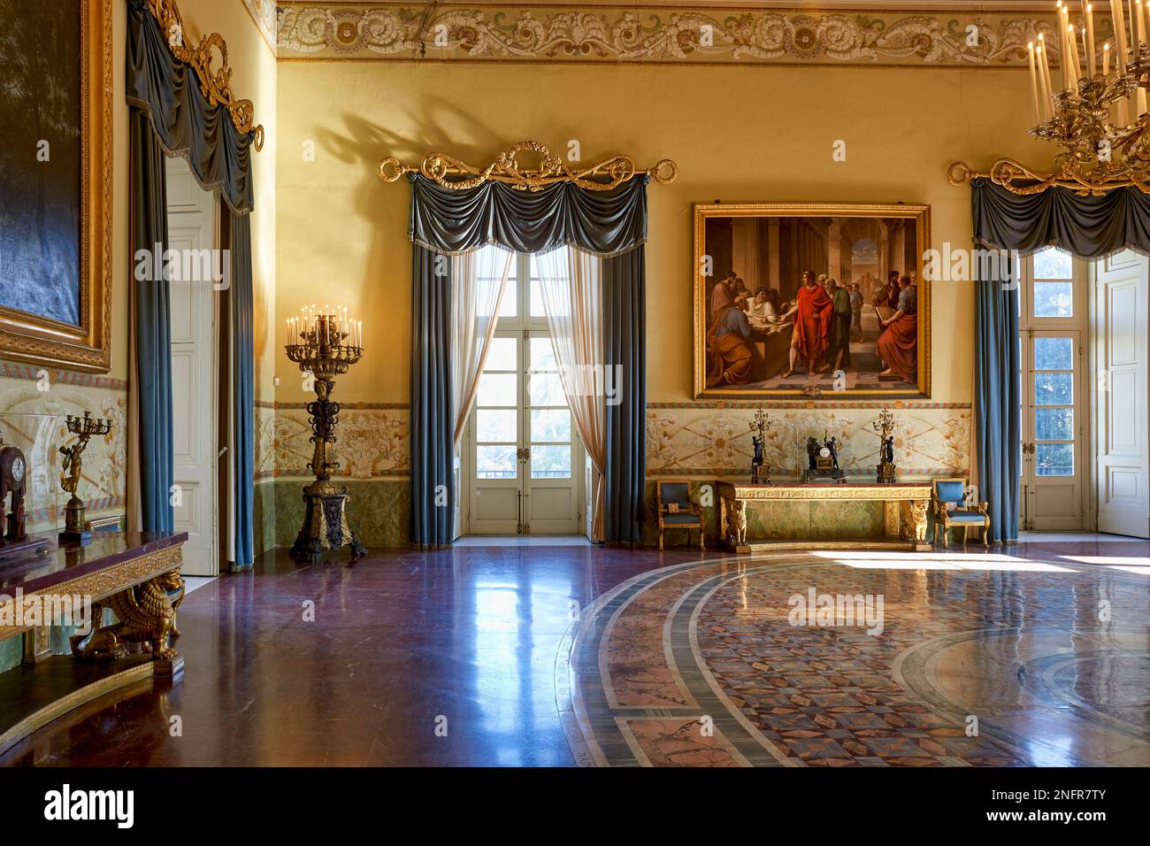Naples Campania Italy. Museo di Capodimonte is an art museum located in ...