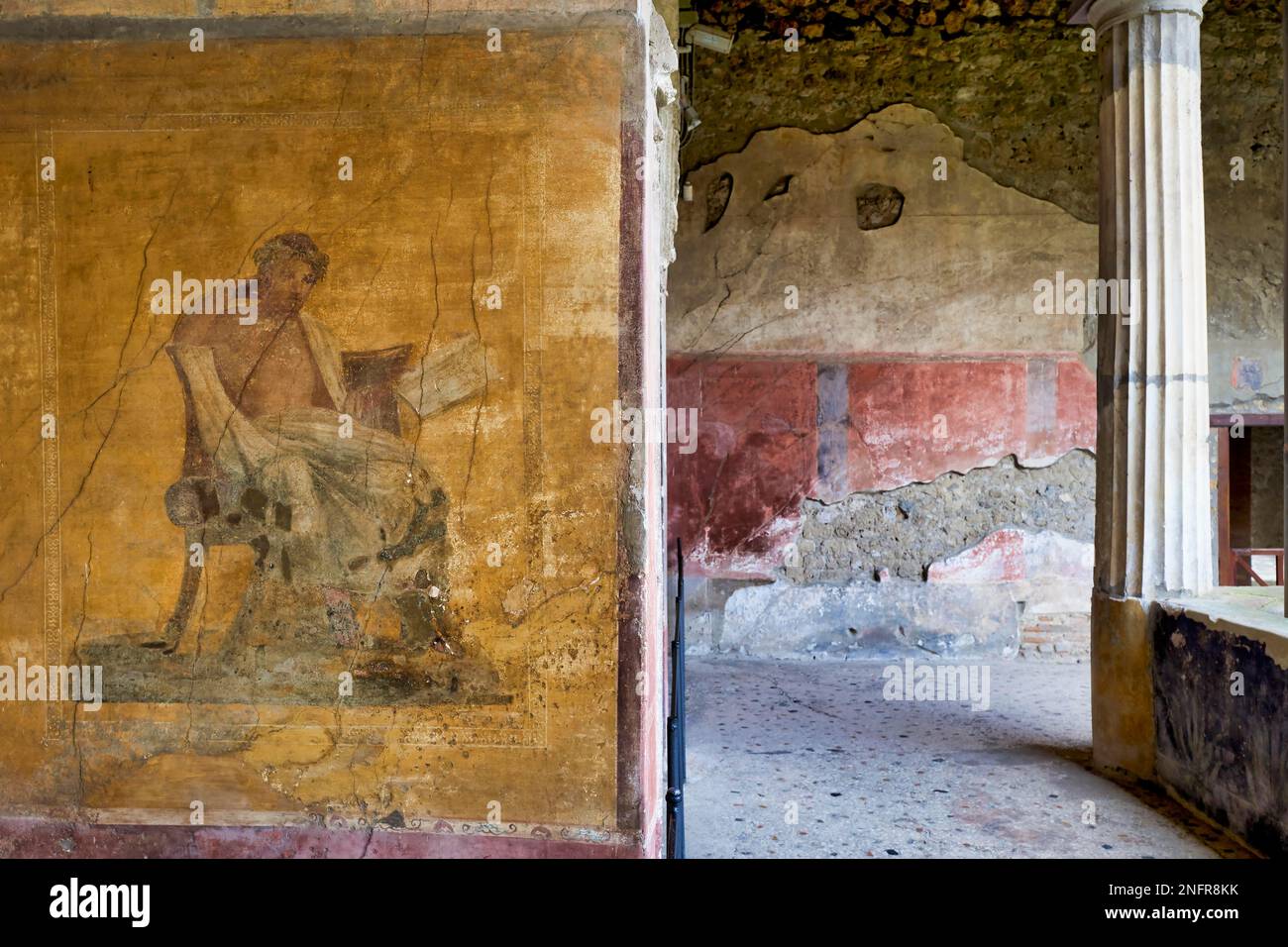 Ancient roman city painting hi-res stock photography and images - Alamy