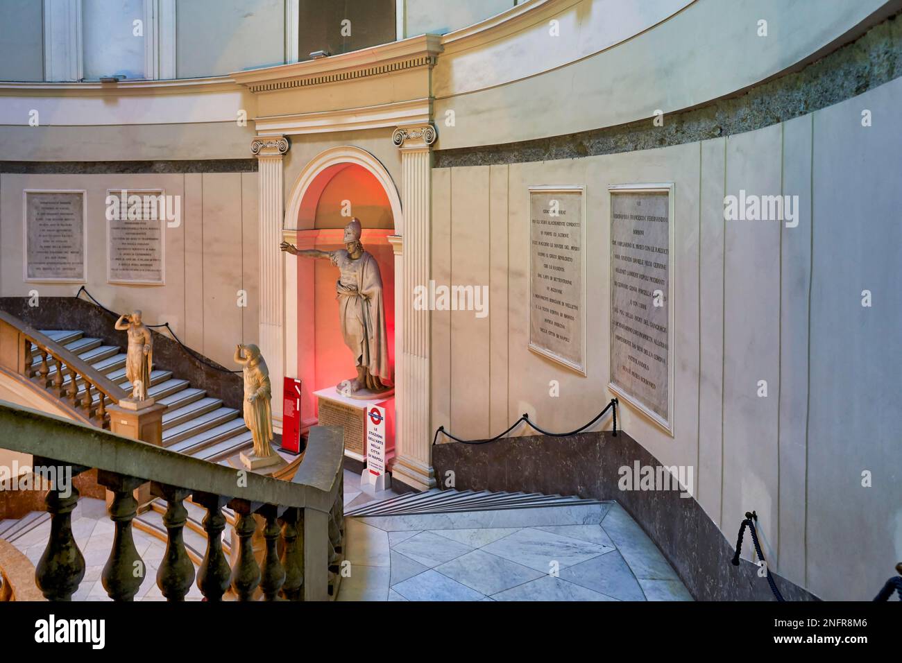 Naples Campania Italy. The National Archaeological Museum of Naples ...