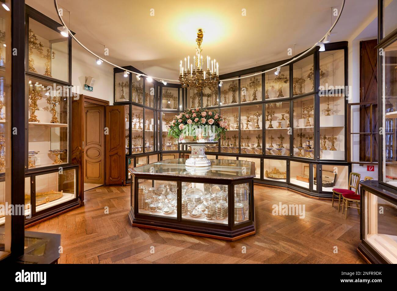 Hofburg Palace Silver Collection Museumof Vienna Austria Stock Photo ...
