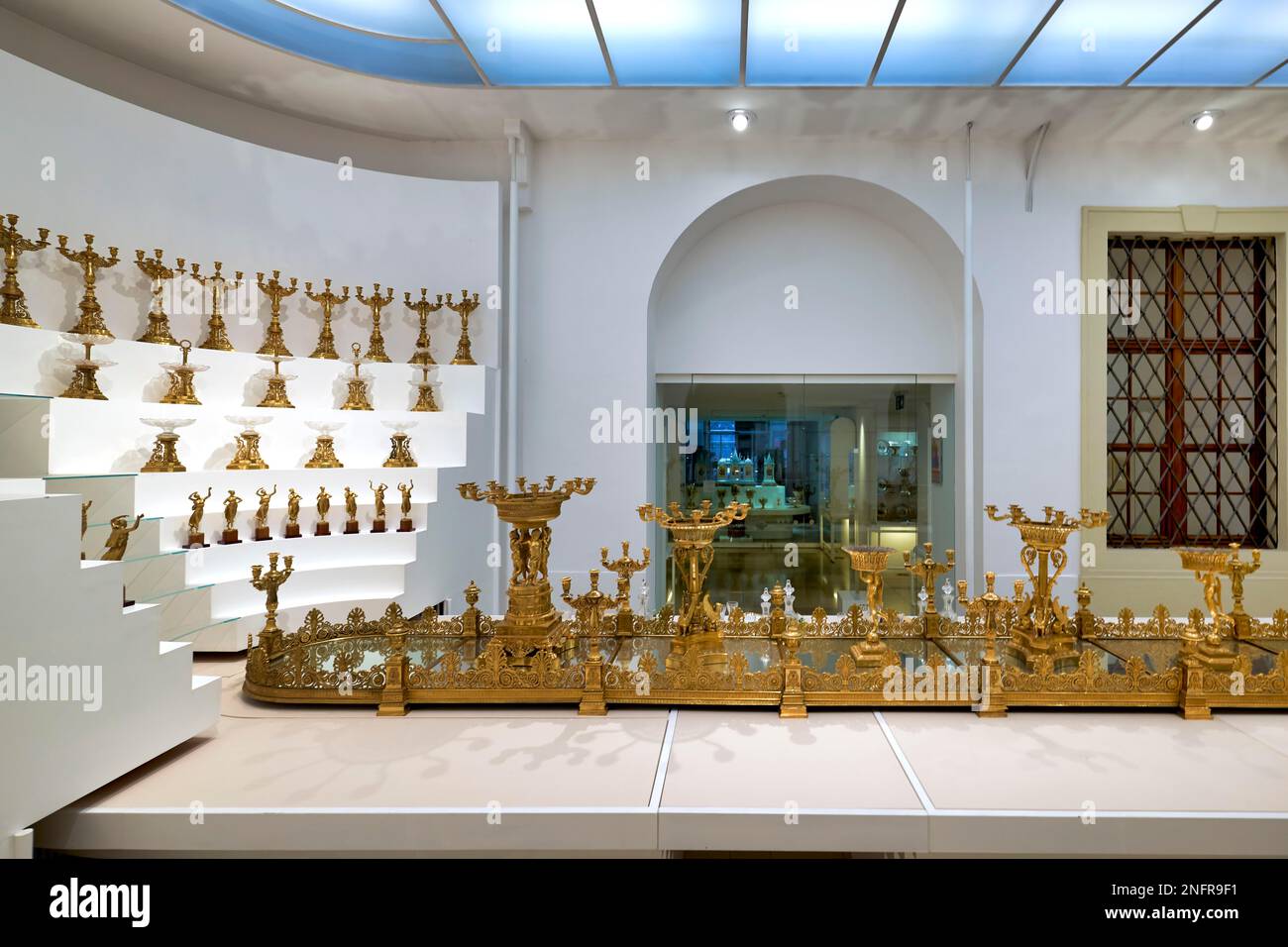 Hofburg Palace Silver Collection Museumof Vienna Austria Stock Photo ...