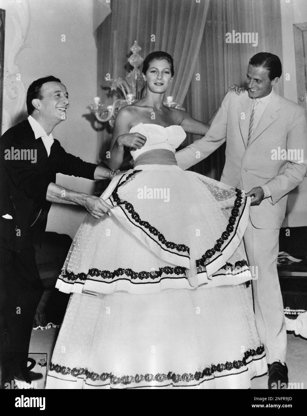 Baron Heinrich von Thyssen-Bornemisza is all smiles as his wife ...