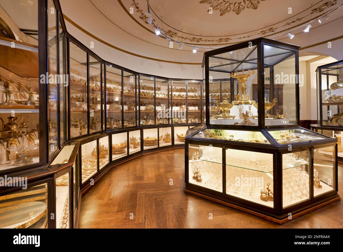 Hofburg Palace Silver Collection Museumof Vienna Austria Stock Photo ...