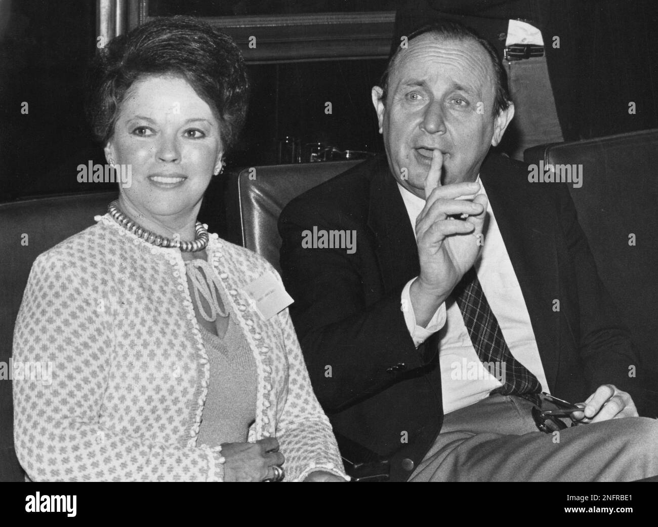 Shirley Temple, U.S. ambassador to Ghana and former child actress, sits ...