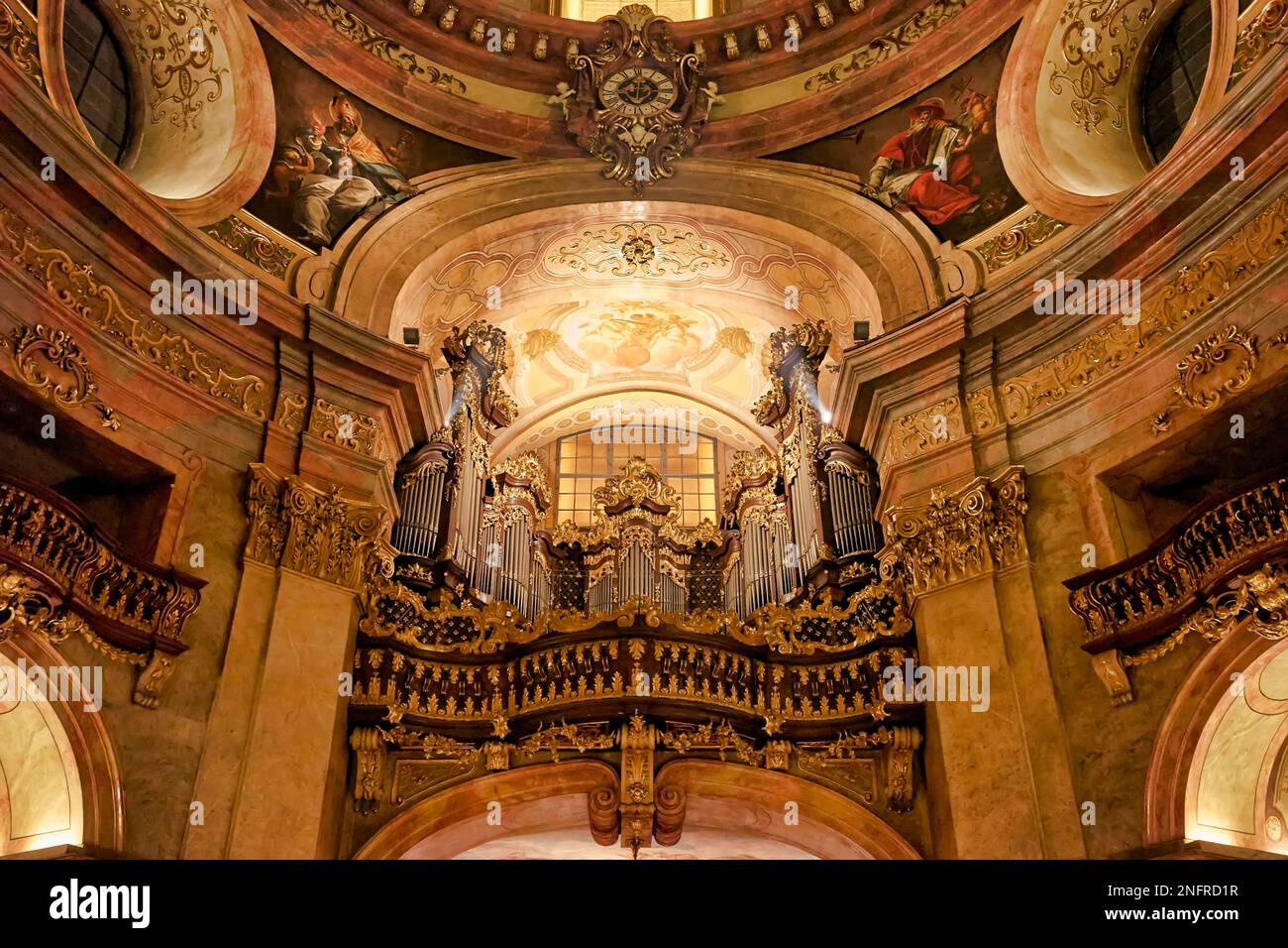 St. Peter catholic church. Vienna Austria Stock Photo - Alamy