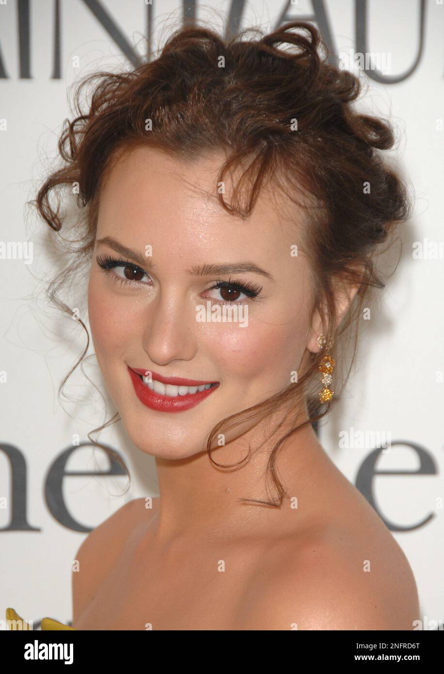 Actress Leighton Meester arrives at the opening of DonizettiÕs opera La ...