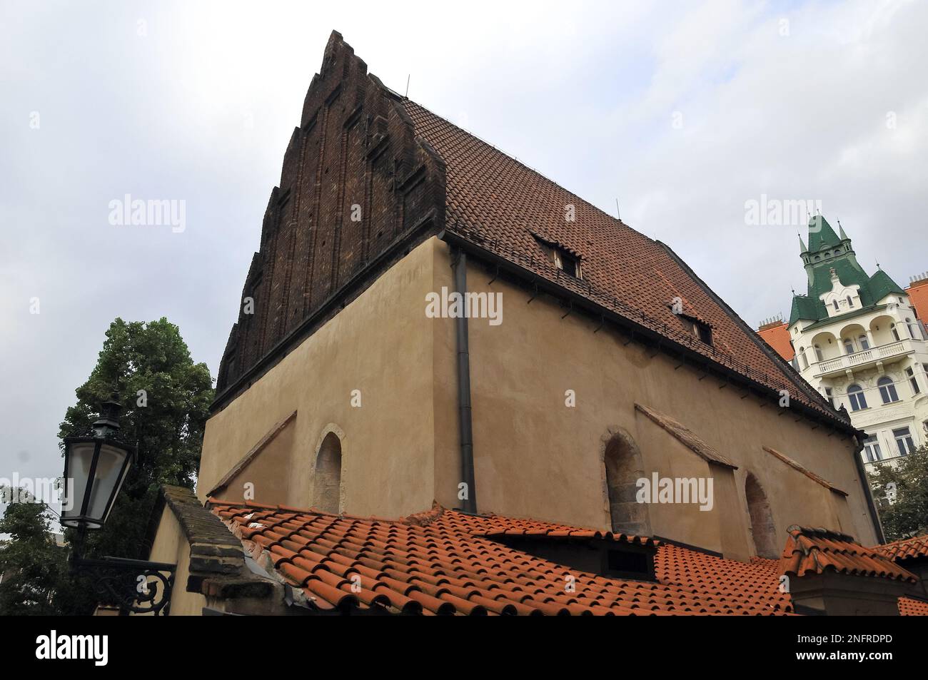 Old New Synagogue, Staronová synagoga, Prague, Bohemia, Czech Republic ...