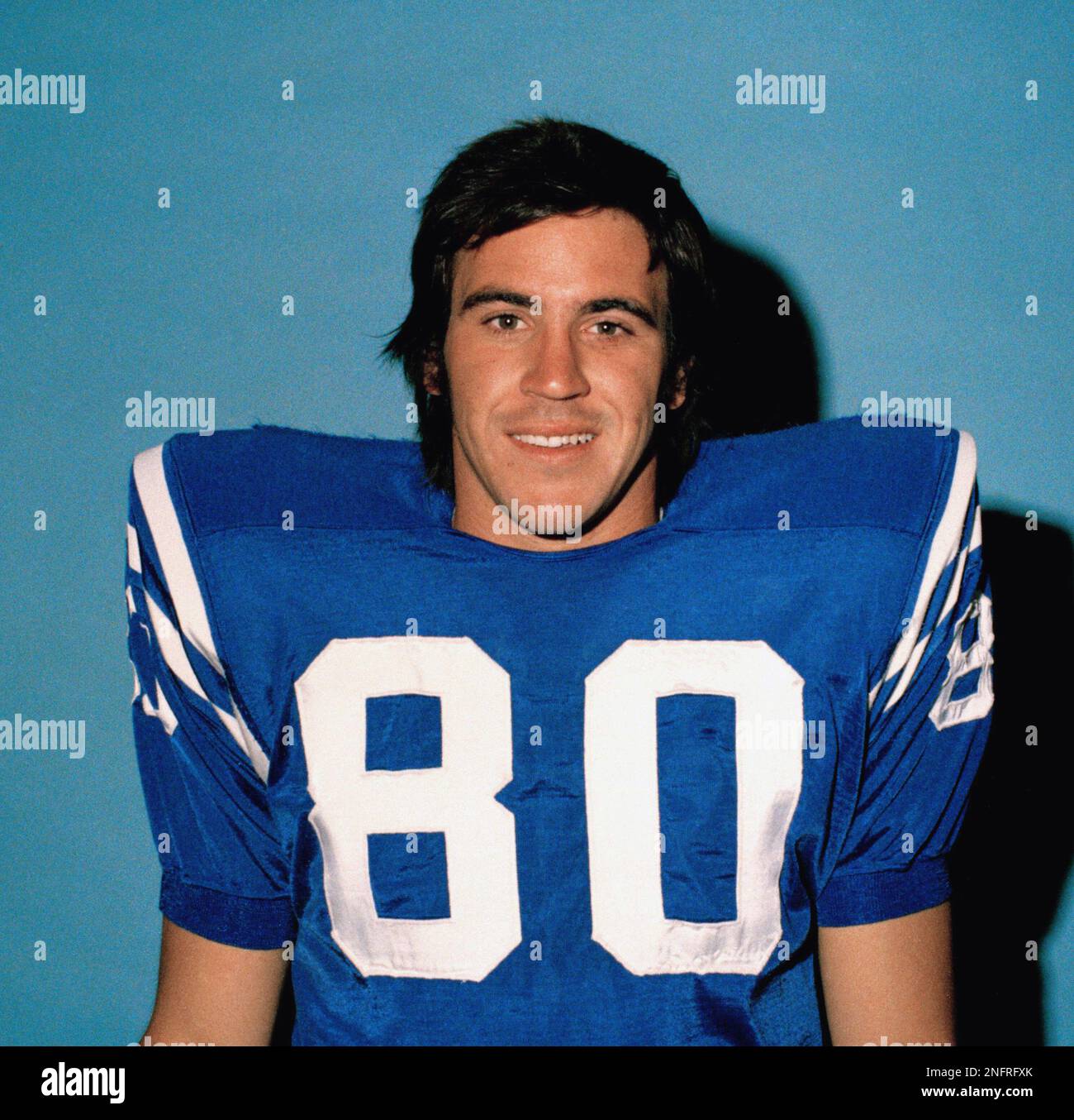 Baltimore Colts kicker Jim O'Brien shown in 1971.(AP Photo Stock Photo - Alamy