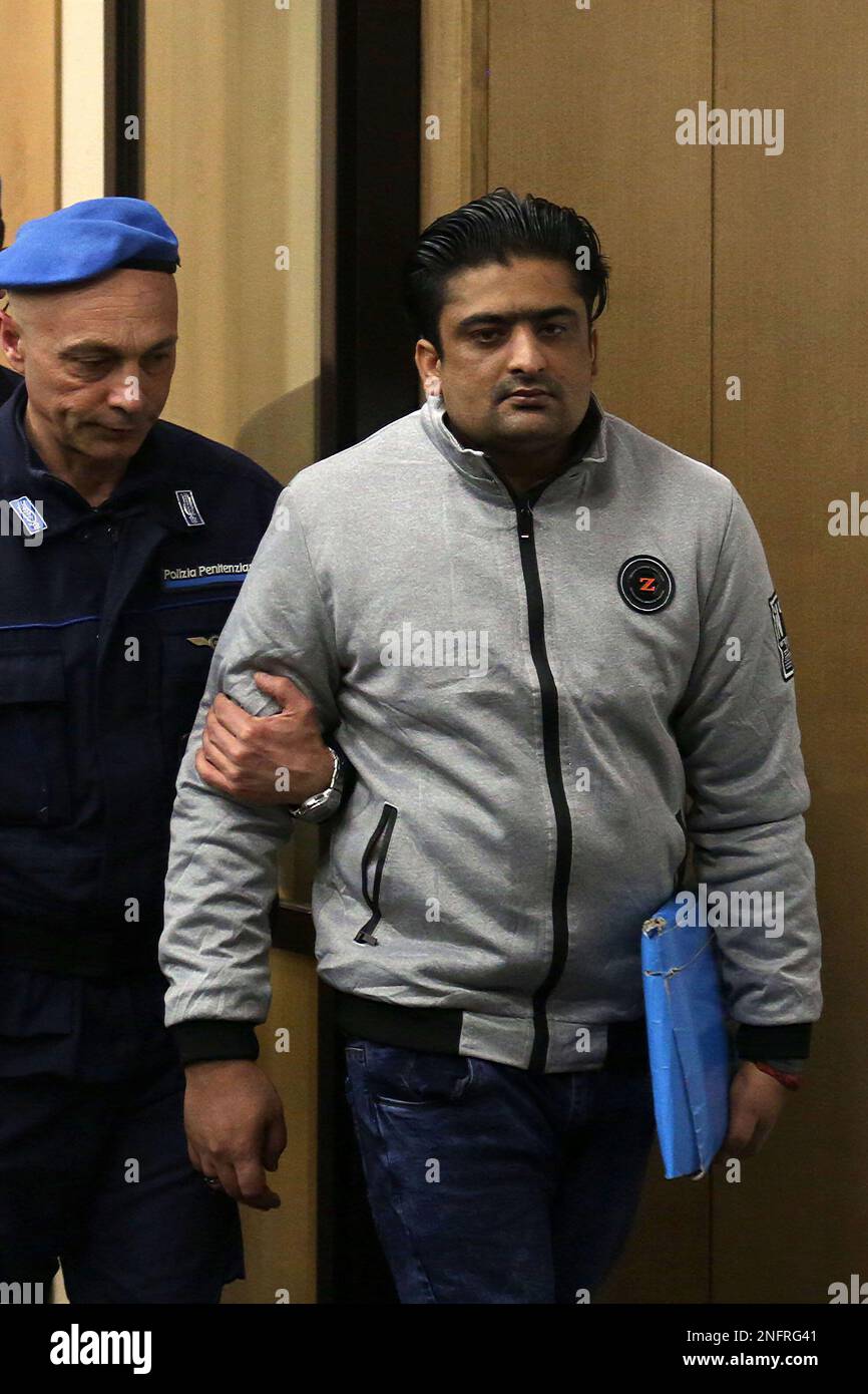 Reggio Emilia, Italy. 17th Feb, 2023. Trial for the murder of Saman ...