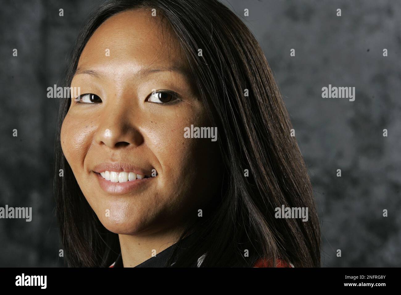BMX cyclist Kim Hayashi poses for a portrait during the USOC Media ...