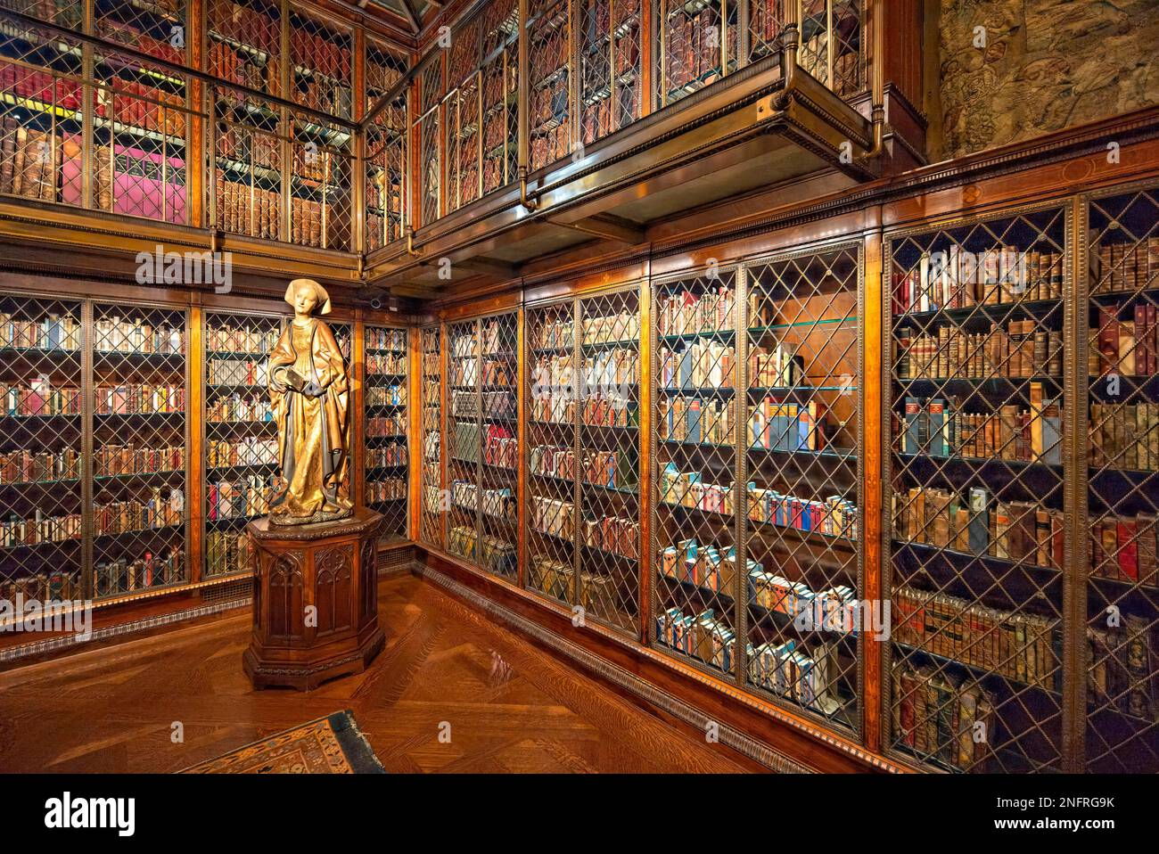 New York. Manhattan. Morgan Library Stock Photo - Alamy