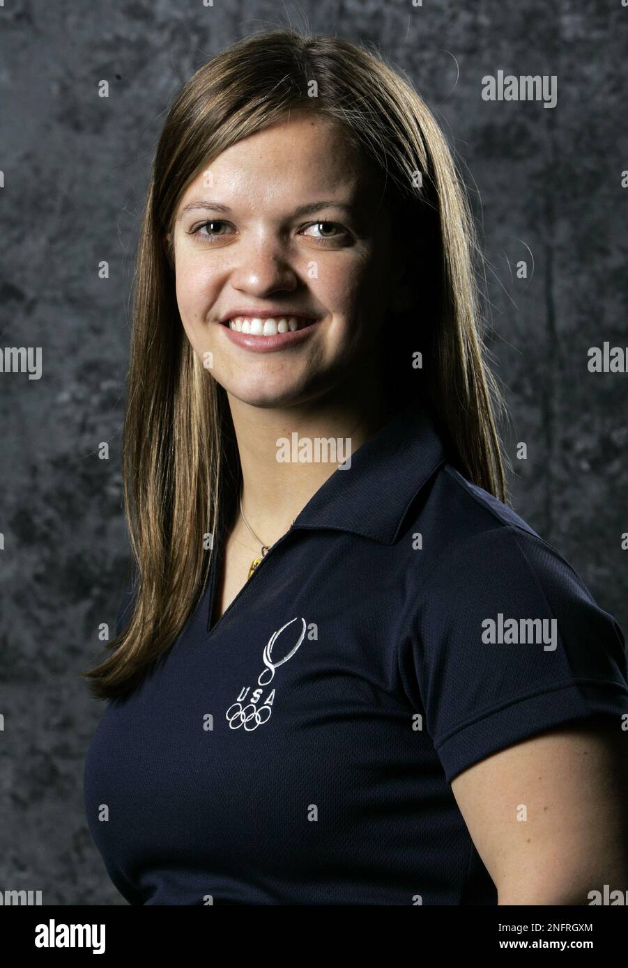 Paralympic swimmer Erin Popovich poses for a portrait during the USOC ...