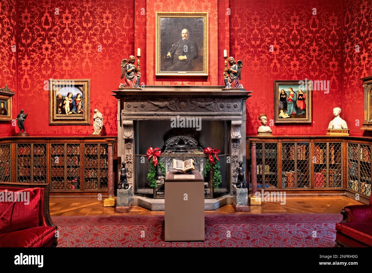 New York. Manhattan. Morgan Library Stock Photo - Alamy