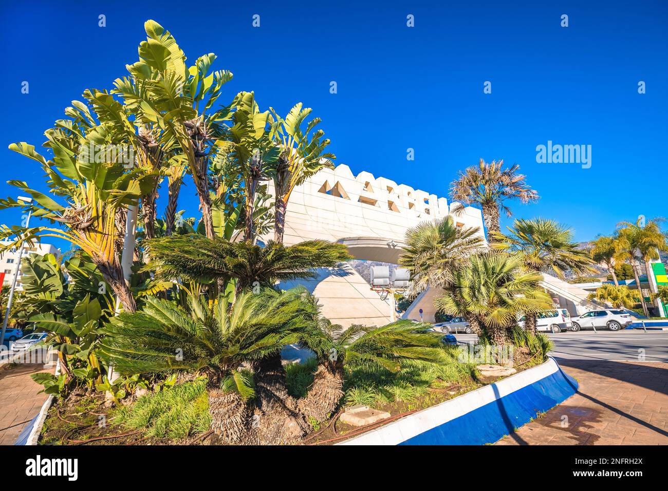 Marbella entrance arch hi-res stock photography and images - Alamy