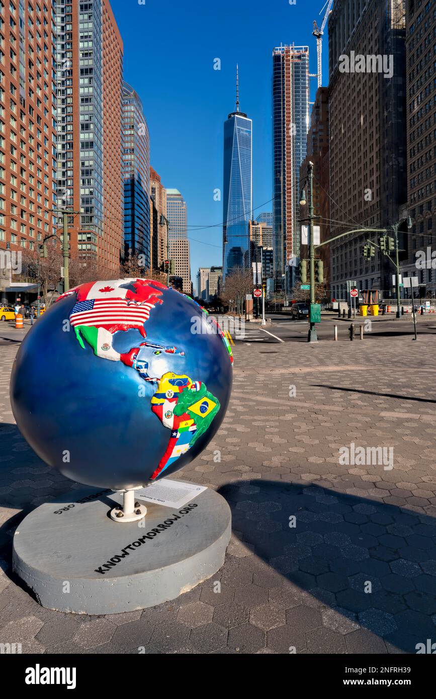 New York. Manhattan. One World Trade Center Stock Photo - Alamy