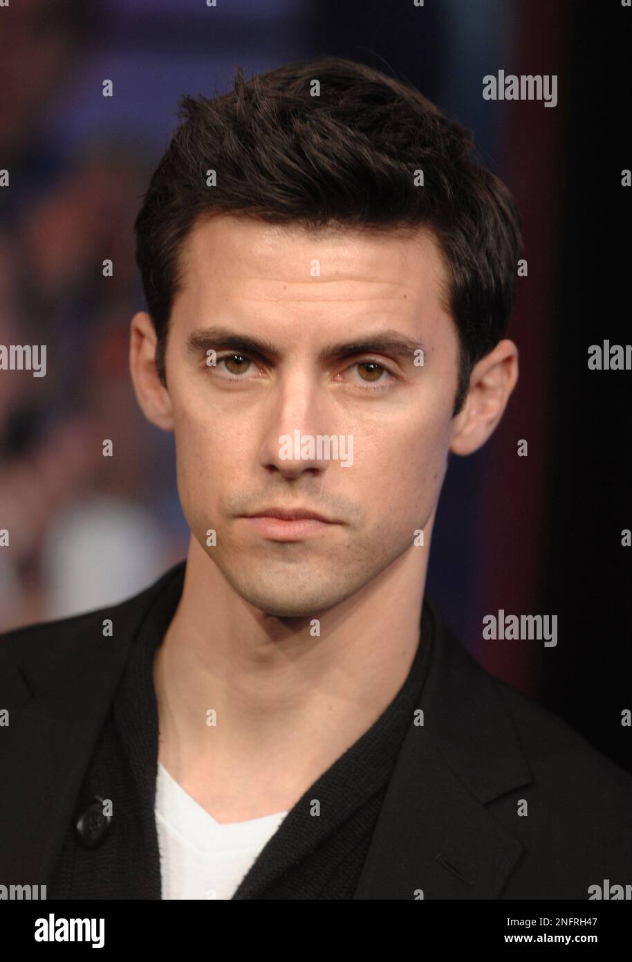 Actor Milo Ventimiglia makes an appearance at MTV Studio's in Times ...