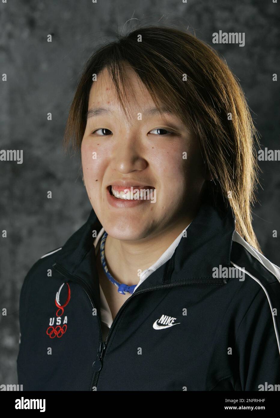 Badminton player Eva Lee poses for a portrait during the USOC Media ...