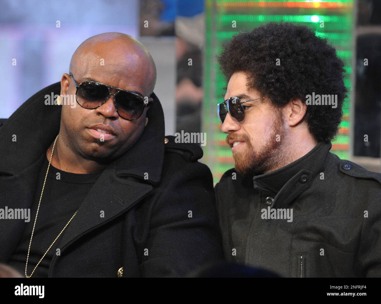 Singer Thomas Callaway also known as Cee-Lo Green,left, and musician ...
