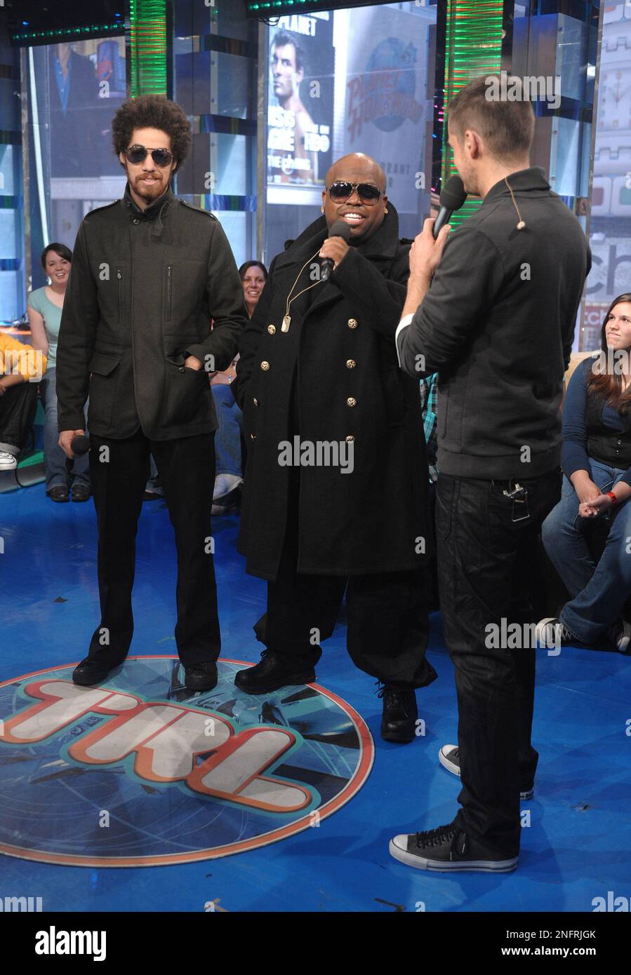 Singer Thomas Callaway also known as Cee-Lo Green,center, and musician ...