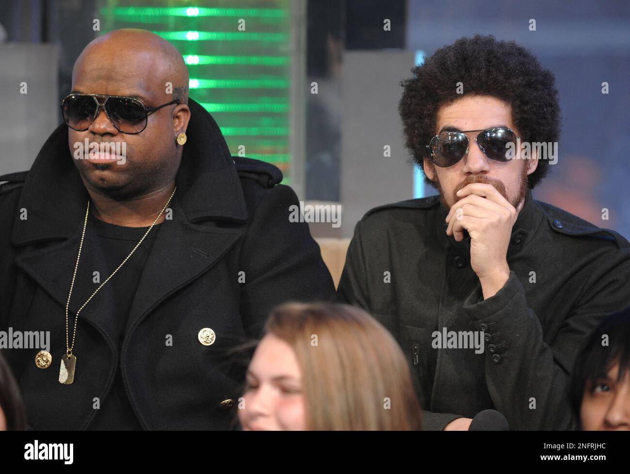 Singer Thomas Callaway also known as Cee-Lo Green,left, and musician ...